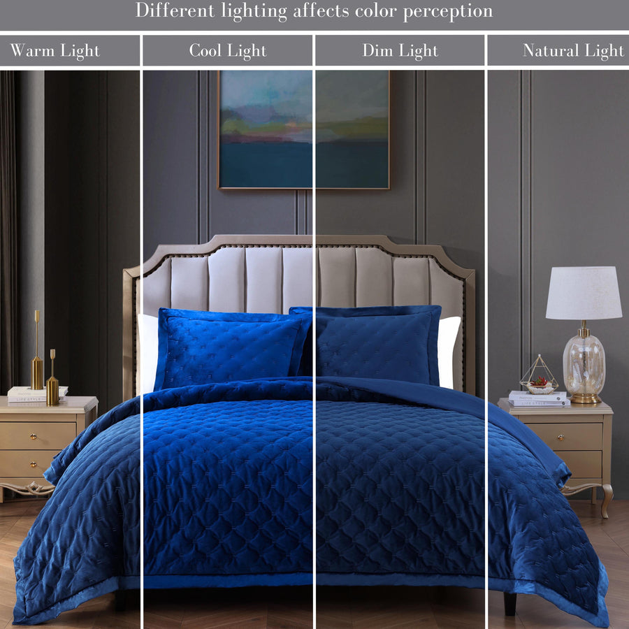 Bebejan 3 Piece Velvet Comforter Set – Latest Bedding